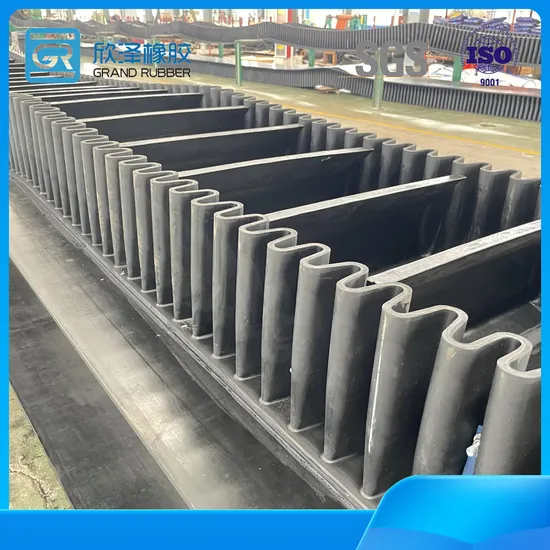 Corrugated Sidewall Rubber Conveyor Belt - Hangzhou Conveyor Belt Co.,Ltd